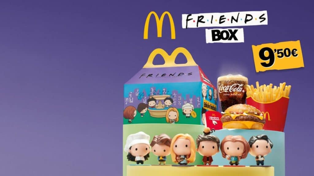 Friends McDonald's: así es el menú inspirado en la serie