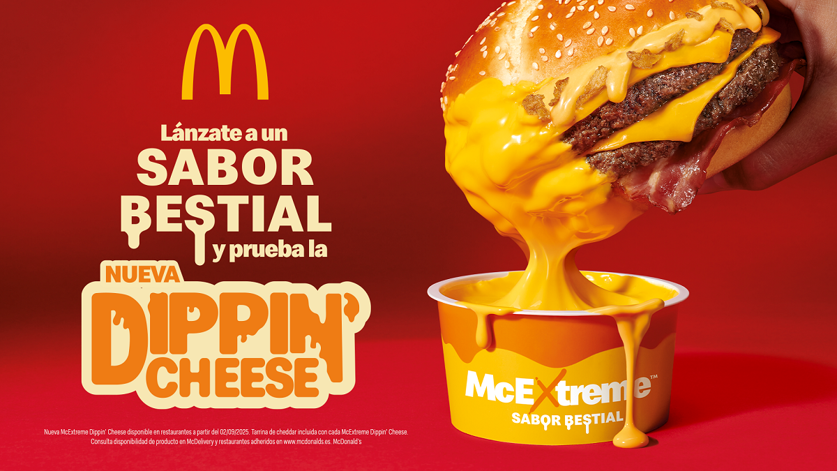 El queso, protagonista de la nueva McExtreme Dippin’ Cheese